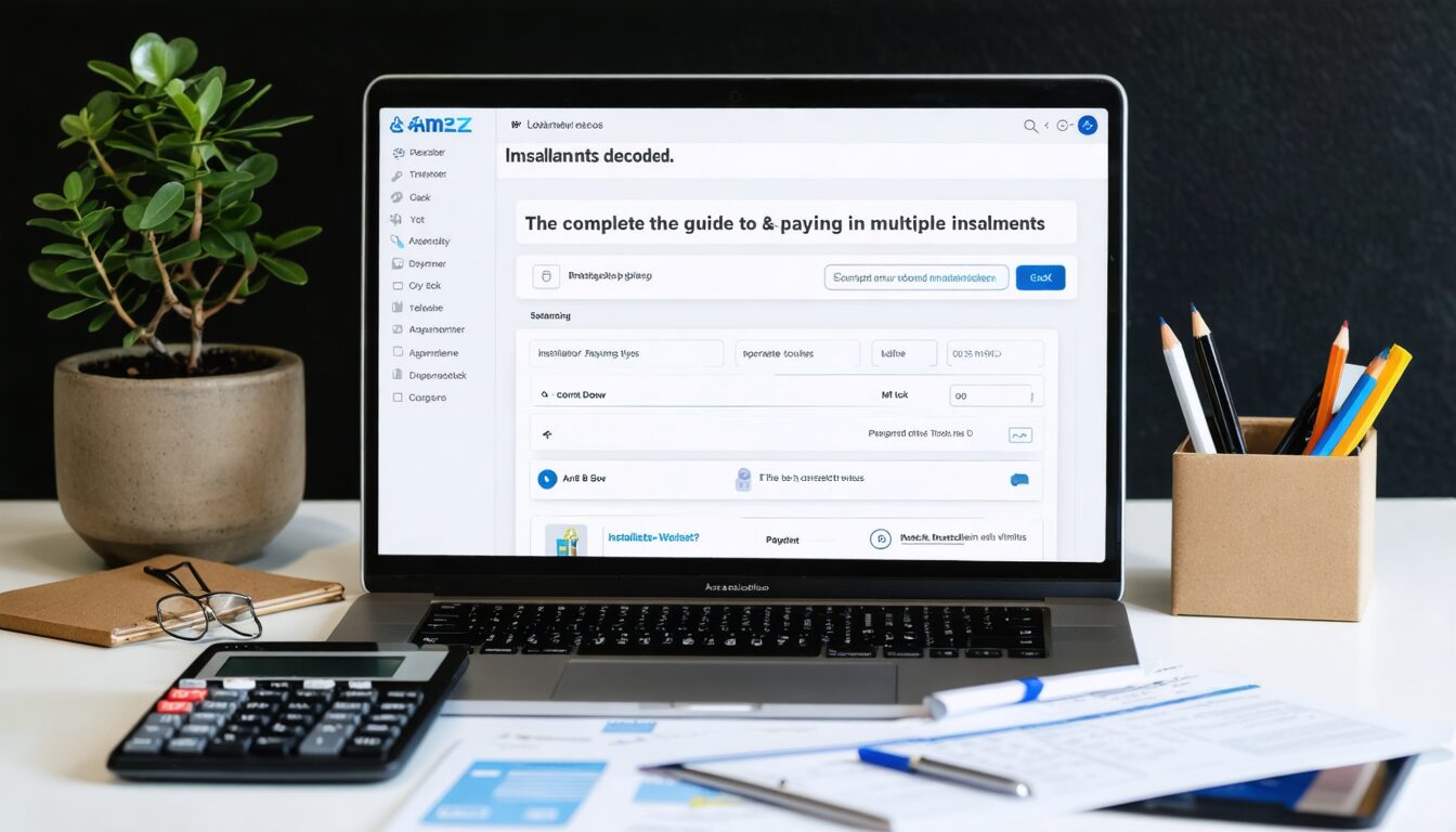 Amz Installments : Guide complet du paiement en plusieurs fois